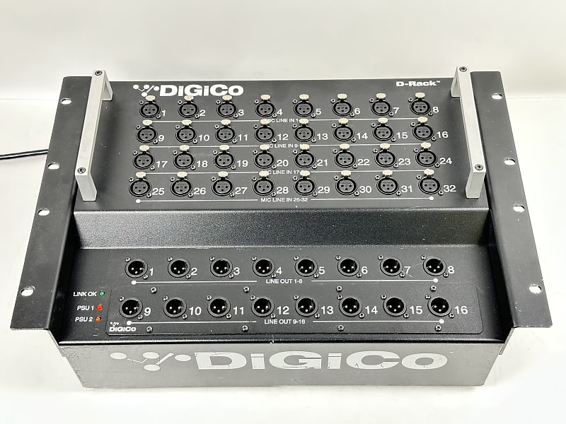 DiGiCo D-Rack Floor Mounted Digital Stage Box 32x16 | Reverb