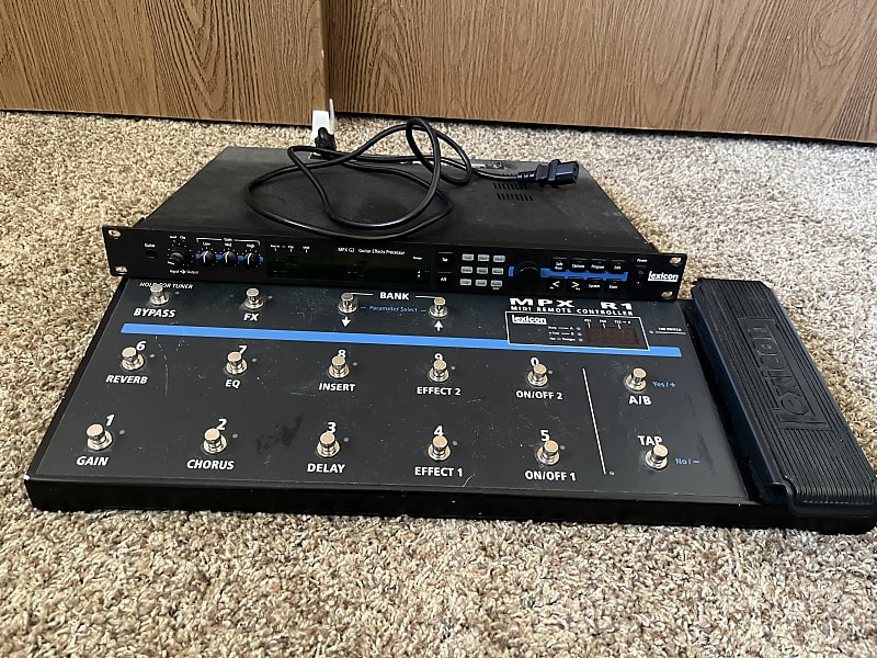 Lexicon MPX G2 and R1 MIDI Controller | Reverb