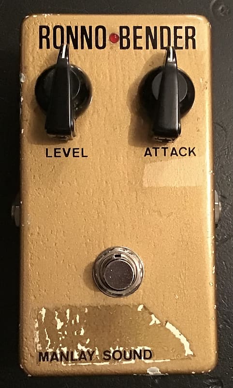 MANLAY SOUND RONNO BENDER 2009 FUZZ PEDAL w GIG RIG | Reverb UK