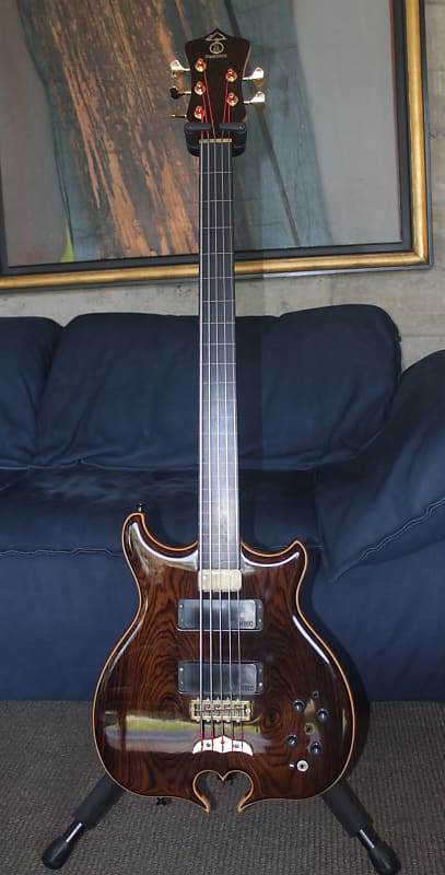 Alembic Alembic Mark King Deluxe Custom 5 string fretless | Reverb UK