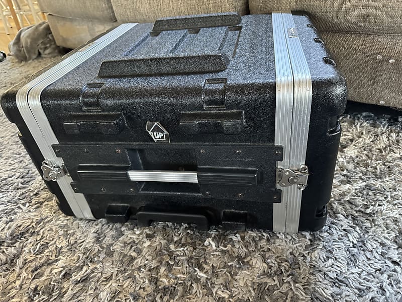 Crossrock Stackable 5U Rack Case with Wheels 2022 - Black (& | Reverb