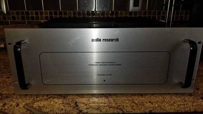 Audio Research D90 Tube amp 90w x 2 flawless condition just | Reverb