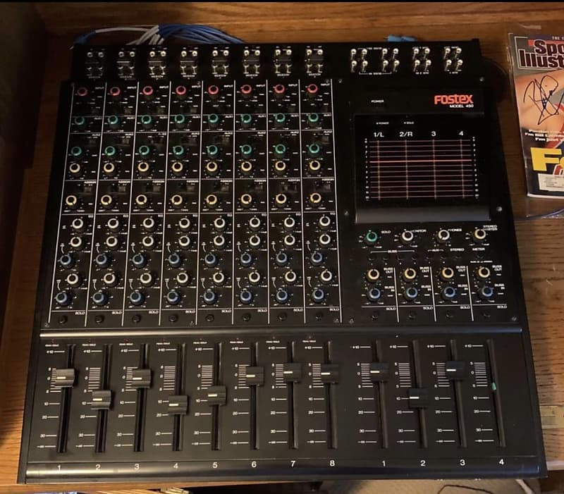 Fostex 450 Mixer | Reverb