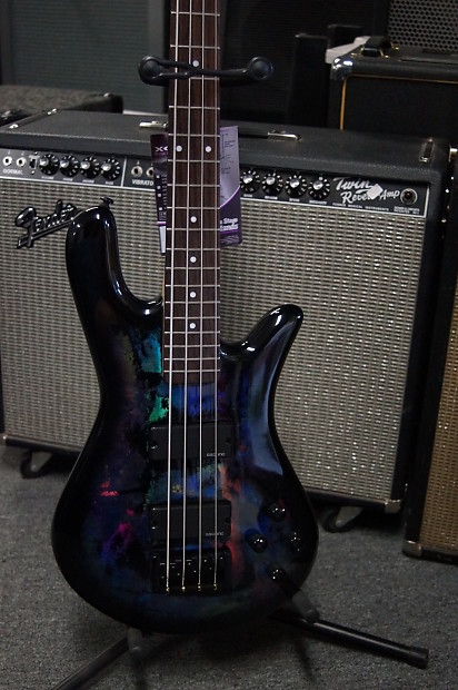Spector Legend4 Classic Holoflash (holographic on black) | Reverb