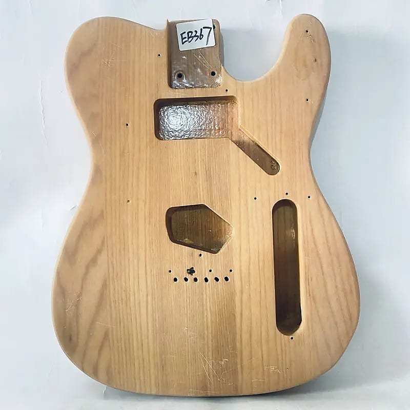 Solid Ash Wood Telecaster Tele Style DIY Project Body | Reverb