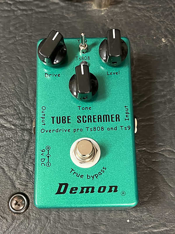 Demon Tube Screamer Ts808 Ts9 clone 2000s - Green TS 808 TS 9 | Reverb