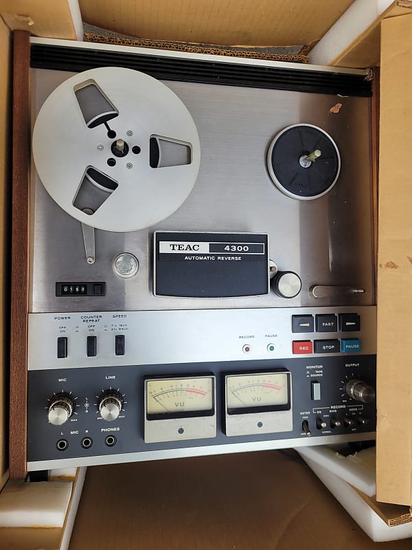 TEAC 4300 1970s - Brushed Aluminum | Reverb