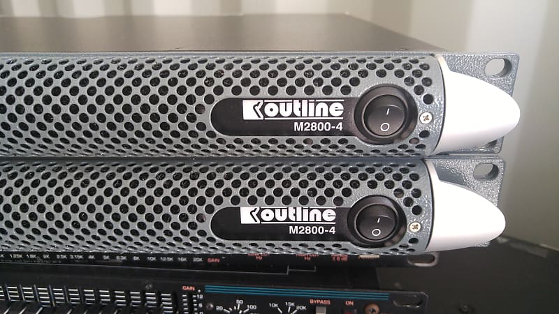 Outline M2800-4 Amplifier 2015 | Reverb