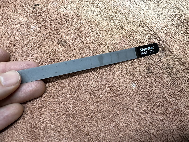 StewMac Gauged Nut File - .013” 2025 | Reverb