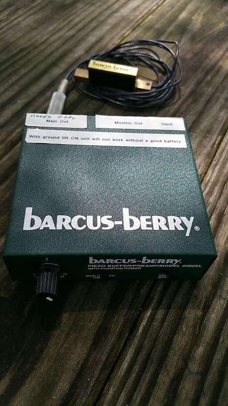 Barcus-Berry 4000xl 2005 OEM | Reverb