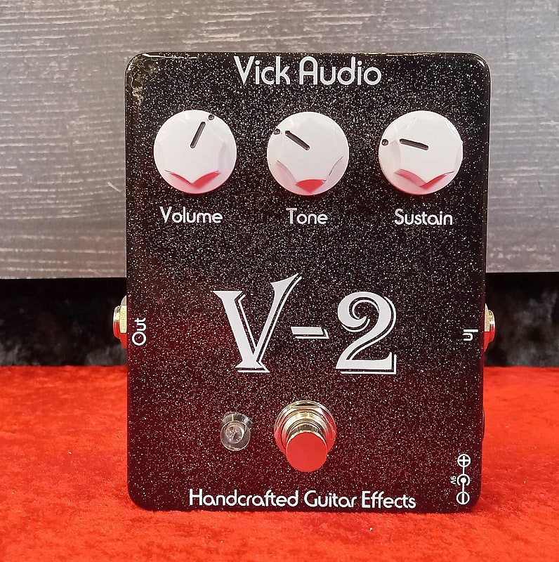 V-2 VICK AUDIO Overdrive Guitar Effects Pedal (Queens, NY) | Reverb
