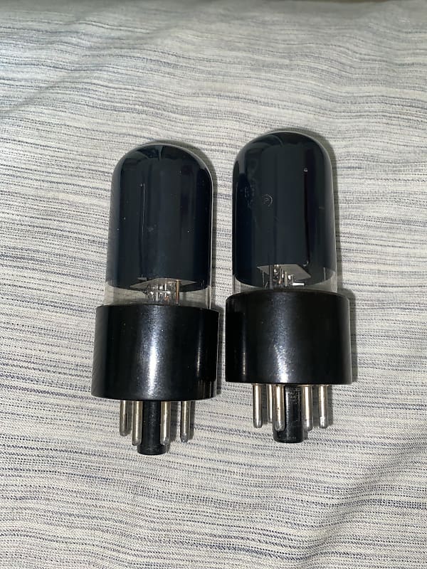 6V6GT Amplifier Tube Black/Clear (1) | Reverb