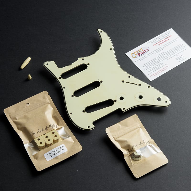 Crazy Parts Stratocaster Assembly (no back plate) | Reverb