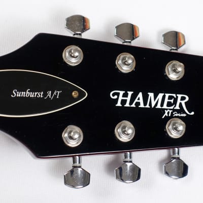 2008 Hamer XT Series Cherry Sunburst A/T Double Cut Les Paul | Reverb