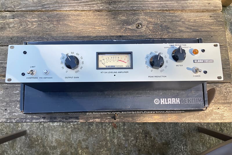 Klark Teknik KT-2A Tube Leveling Amplifier | Reverb