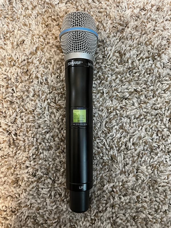Shure UR2 Beta 87c H4 518-578 Wireless Handheld Microphone | Reverb