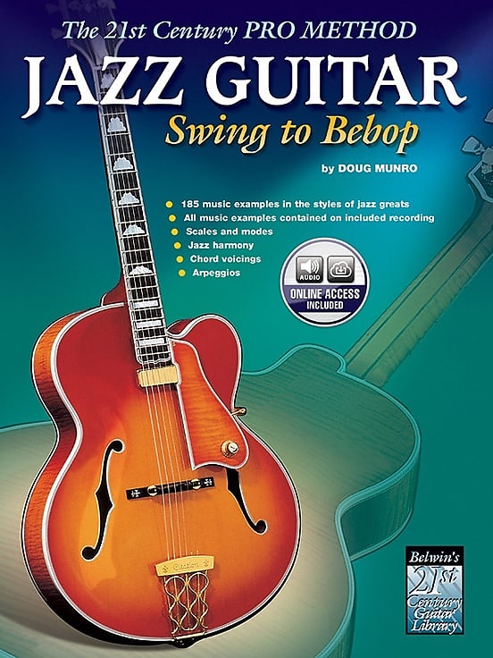 Jazz Guitar - Swing To Bebop Book/CD | Reverb