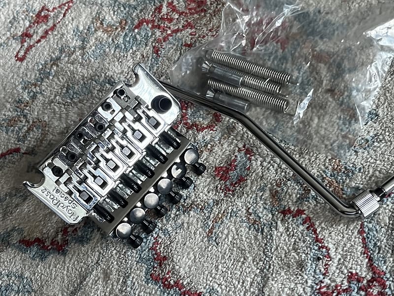 Floyd Rose - Special Chrome 37 tremolo bridge | Reverb UK