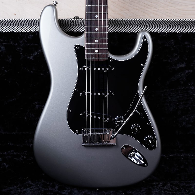 Fender American Deluxe Stratocaster 2009 Tungsten Silver w/ | Reverb