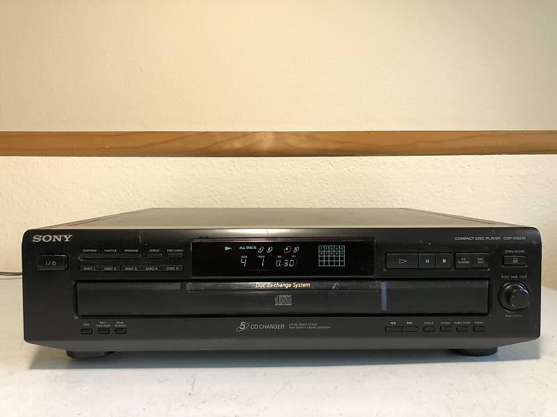 Sony CDP-CE235 CD Changer 5 Compact Disc Player HiFi Stereo | Reverb