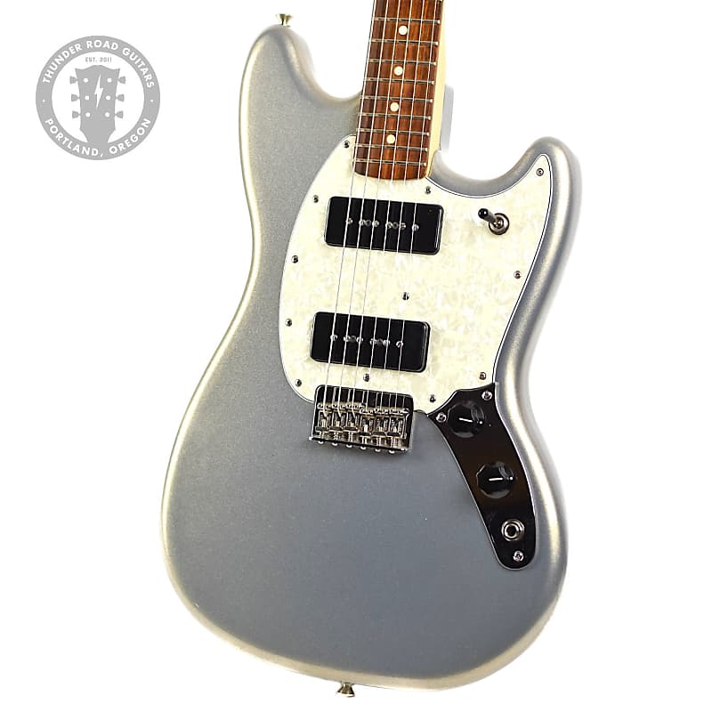 2019 Fender Player Mustang 90 Silver w/Hardtail | Reverb Australia