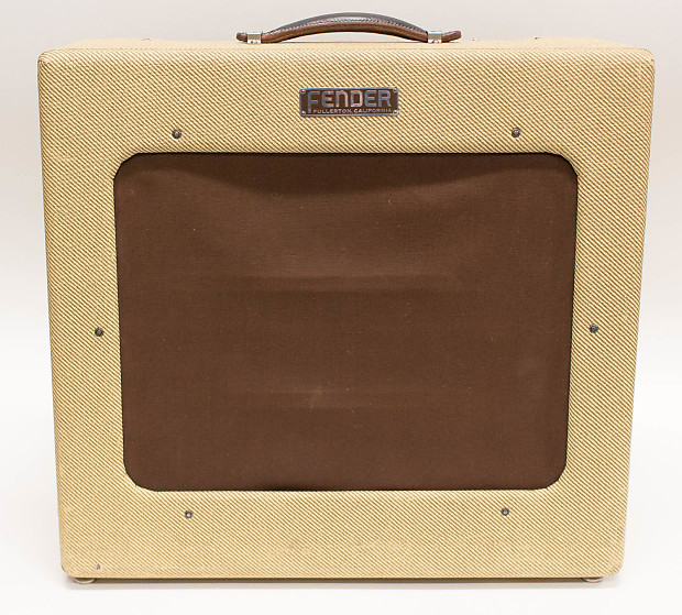 1949 Vintage Fender Pro Amp Tweed TV Front Fender 1x15 | Reverb Canada