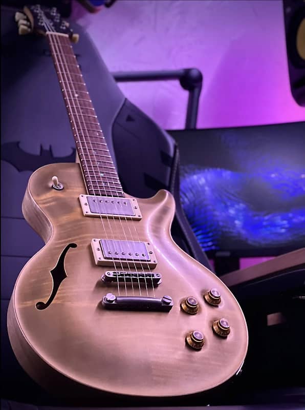 Nik Huber Orca USA Super Hollow - Translucent Metallic Gold | Reverb