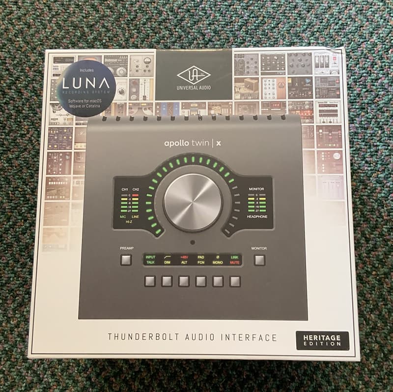 Universal Audio Apollo Twin X QUAD Heritage Edition Audio | Reverb