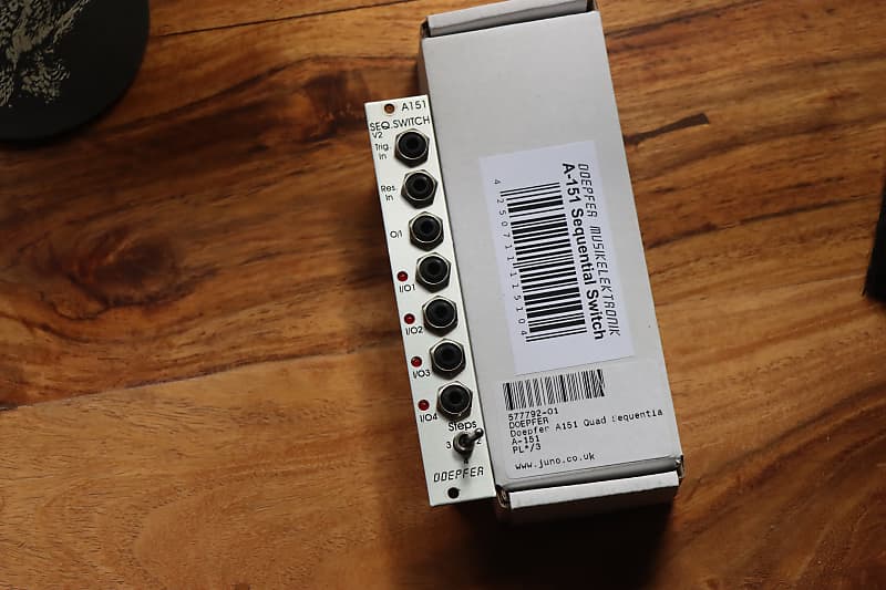 Doepfer A-151 Quad Sequential Switch V2 | Reverb UK