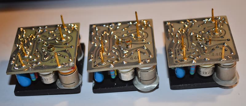 (3) Neve 440 Discrete Output Amplifier Boards | Reverb