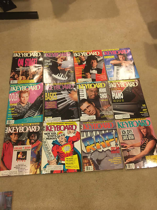 Keyboard Magazine 1988 - All 12 Issues; Jan-Dec | Reverb