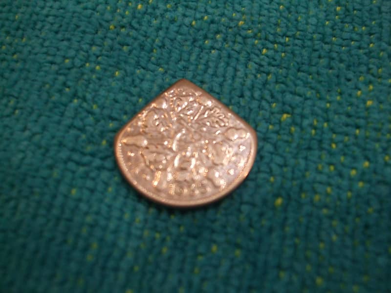 Brian May Inspired King George 1935 Silver Sixpence Coin Pick | Reverb