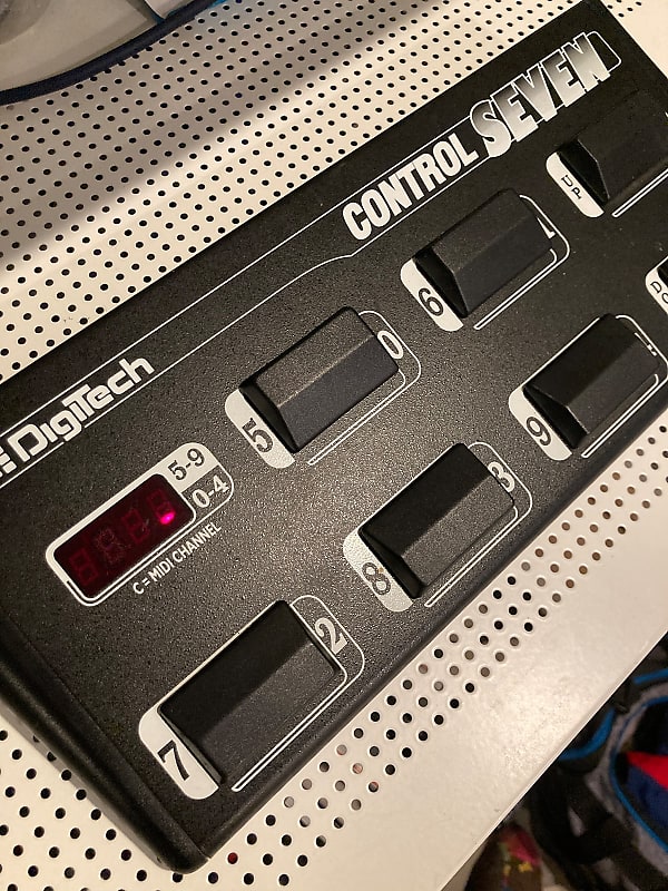 Digitech Control Seven Midi Controller w/ OG Power Supply | Reverb