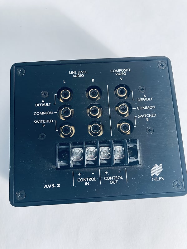 Niles AVS-2, Voltage Controlled Line-Level A/V A-B Switching | Reverb