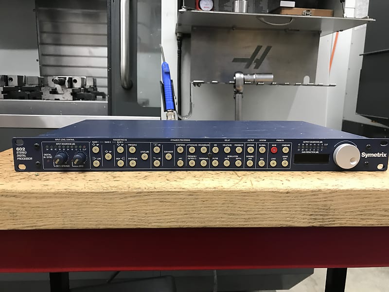 Symetrix 602 stereo digital compressor, EQ, multieffect | Reverb