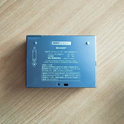 Sharp MD MS 200 1997 - Sharp Walkman Portable mini disc | Reverb