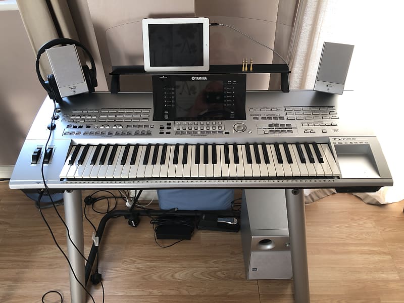 Yamaha Tyros 1 Silver | Reverb