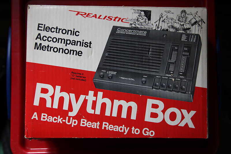 Realistic Rhythm Box Concertmate Accompanist Metronome 1981 | Reverb