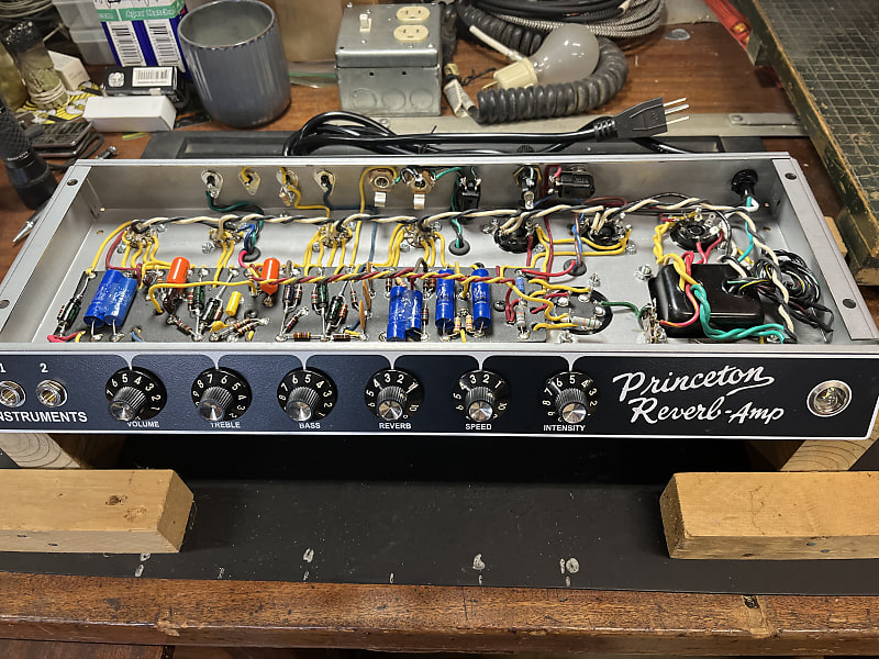 New Lightning Princeton Reverb Hand Wired Chassis / | Reverb Canada