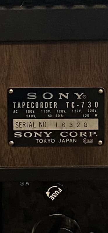 Sony Reel to Reel TC-730 | Reverb