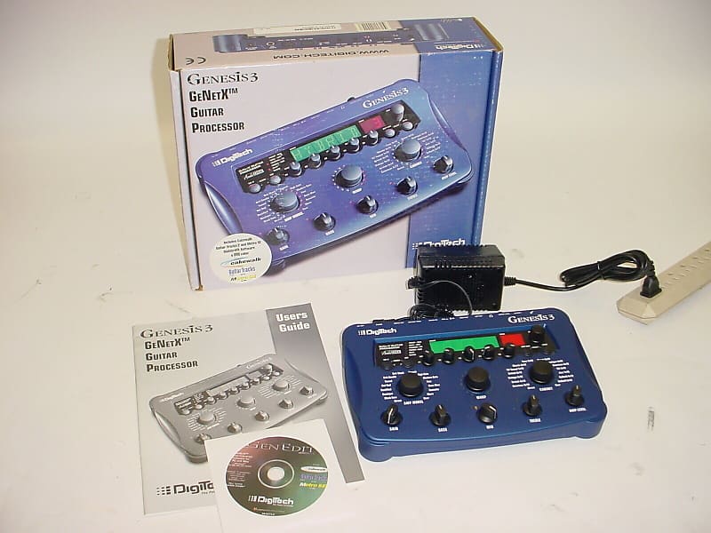 Digitech Genesis 3 GeNetX Guitar Processor w/ Power Supply | Reverb