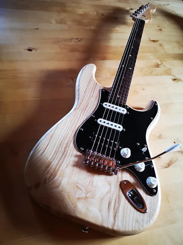 Stratocaster Custom Ash body with Suhr Pickups | Reverb