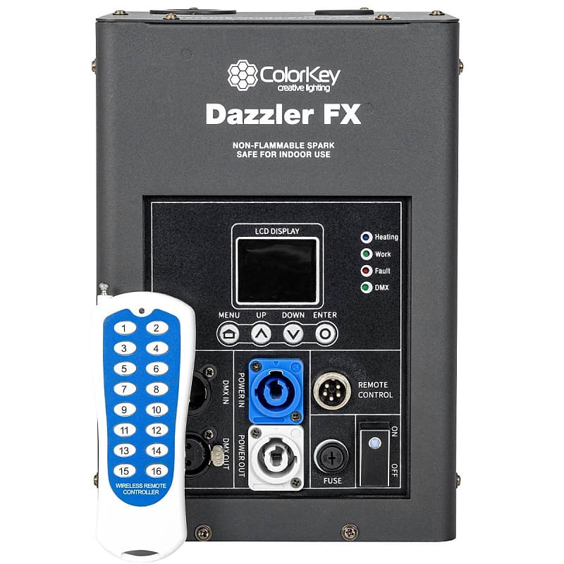 ColorKey CKU-7700 Dazzler FX Cold Spark Lighting Atmospheric | Reverb