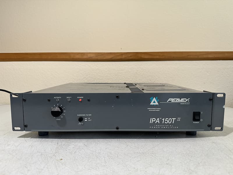 Peavey IPA-150T II Industrial Power Amplifier Pro Audio DJ | Reverb