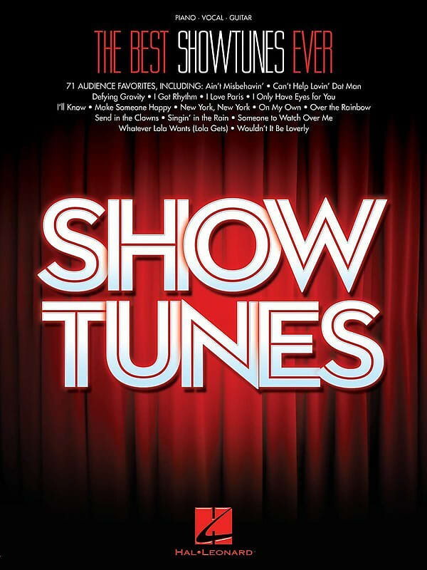 Best Showtunes Ever PVG (Softcover Book) | Reverb