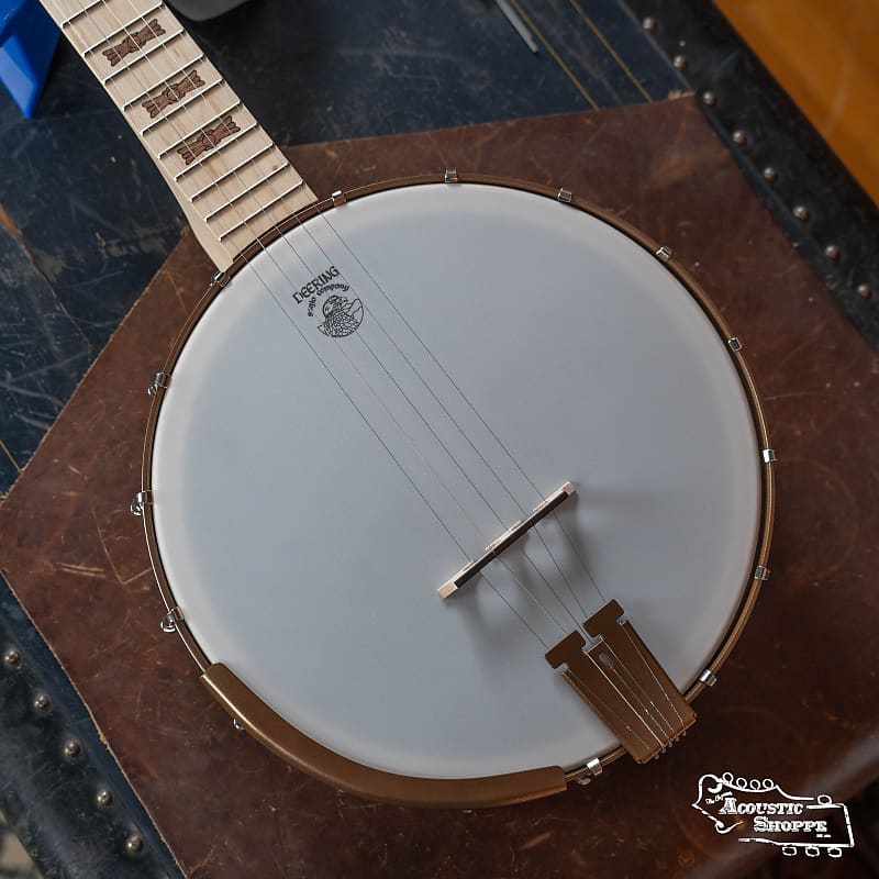 Deering Goodtime Deco 5-String Open-Back Banjo #2414 | Reverb