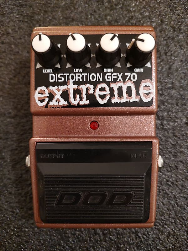 DOD GFX 70 Extreme Distortion 1990s Metallic Lavender | Reverb