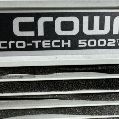 Crown Macro-Tech 5002VZ Power Amp #0005 (One)THS | Reverb