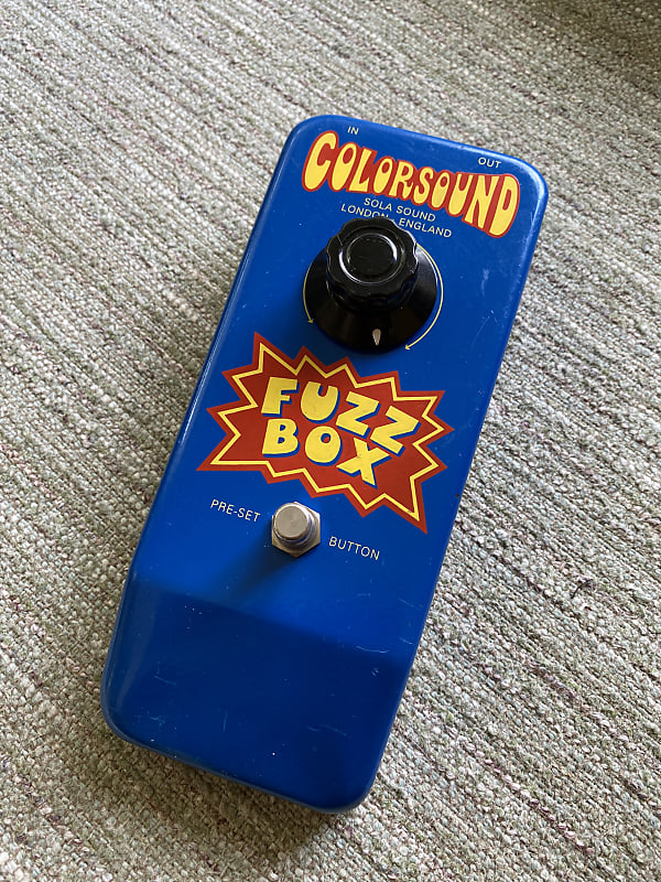 Colorsound Fuzz Box - One Knob Fuzz | Reverb UK