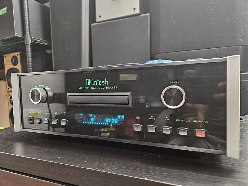 Mcintosh MCD201 Audiophile SACD CD Player | Tested, Extra | Reverb